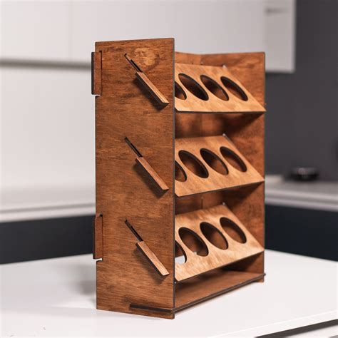 Mason Jar Holder Wall Mason Jar Storage Rack Mason Jar Stand Mason
