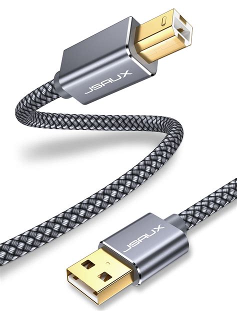 Jsaux 20ft Usb Printer Cable Review Durable And Fast Connectivity