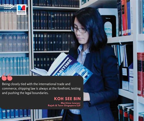 Ms Koh See Bin Is A Lawyer With The Shipping And International Trade