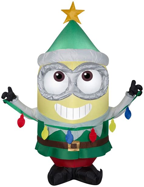Minion Christmas Tree Inflatable