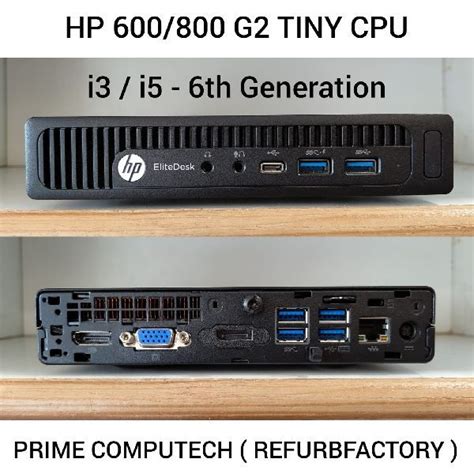 Hp 600 800 G2 Tiny Cpu Hp Desktop At Rs 13500 Sets In Nashik Id