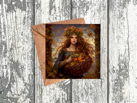 Celtic Goddess Modron Wiccan Witchy Spooky Gothic Decor Folklore