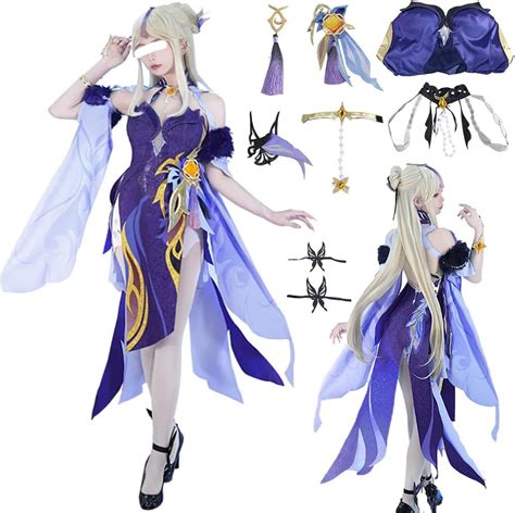 Aiukakp Ningguang Cosplay Outfit Costume Cosplay Ningguang