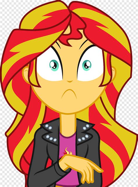 Sunset Shimmer Twilight Sparkle Applejack Pinkie Pie Rainbow Dash Man