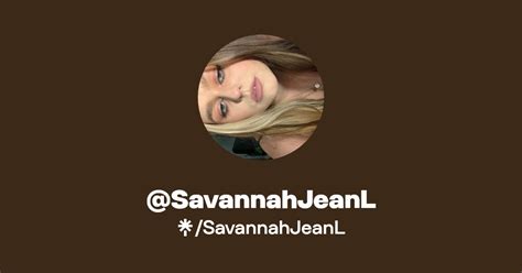 Savannahjeanl Instagram Twitch Linktree