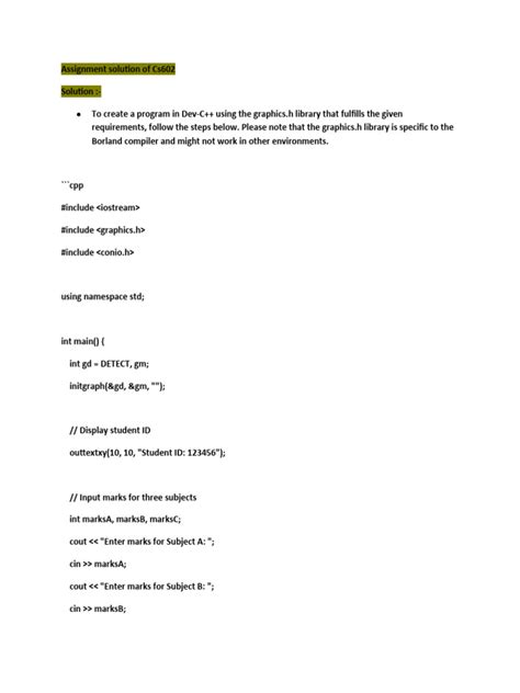 Assignment Solu Of Cs602 2024 Pdf