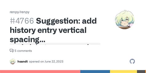 Suggestion Add History Entry Vertical Spacing `guihistoryspacing` To Gui Configuration