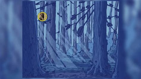 Suchbild Schuhuh Zwischen Diesen Bäumen Versteckt Sich Eine Eule