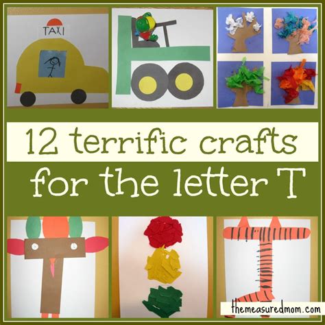 Letter T Craft Ideas For Preschoolers Printable Templates