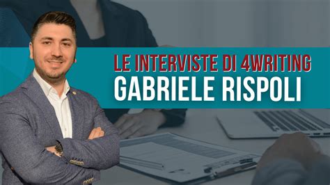 Intervista A Gabriele Rispoli Consulente Seo 4writing