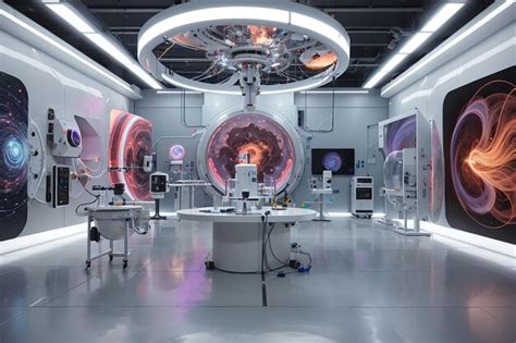Premium Ai Image Neural Network Art Futuristic Science Lab Premium Ai Image Neural Network Art Futuristic Science Lab