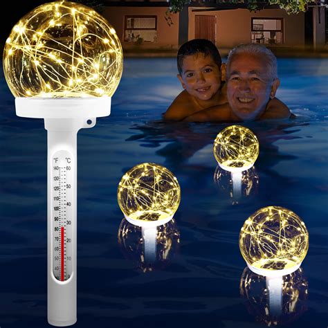 Termómetro Flotante Para Piscina Termómetro Solar Para Piscina Termómetro Para Piscina Fácil