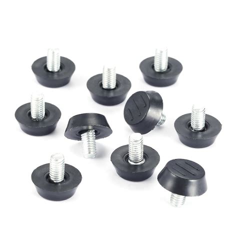 10 Pcslot Home Metal Adjustable M6 M8 Threaded Stem Furniture Table