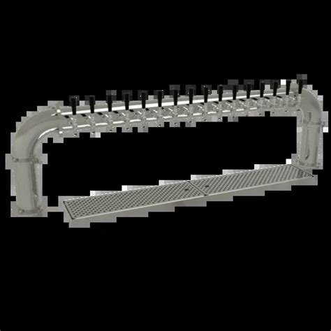 Glastender Pp 16 Mfr Pipe Pass Thru Draft Dispensing Tower