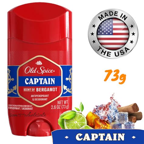 Old Spice Red Collection Captain Scent Invisible Solid Anti Perspirant