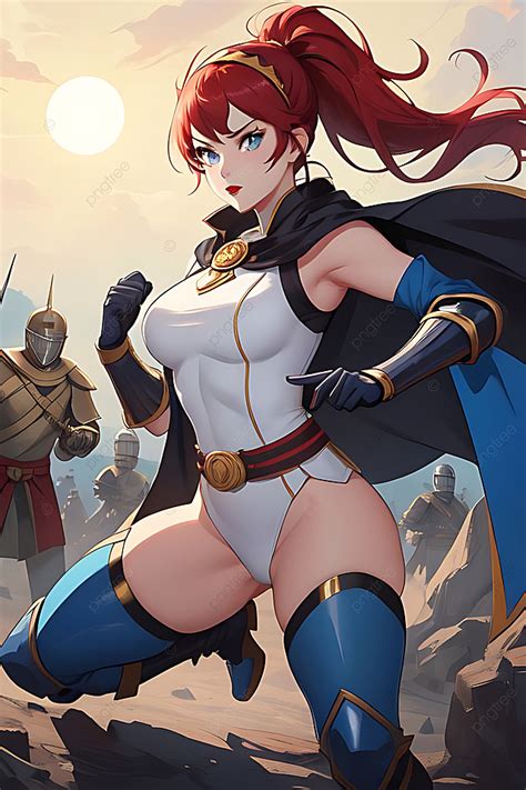 Red Haired Crusader Faces Fierce Enemies To Protect Her Homeland Red Haired Crusader Faces Fierce Enemies To Protect Her Homeland