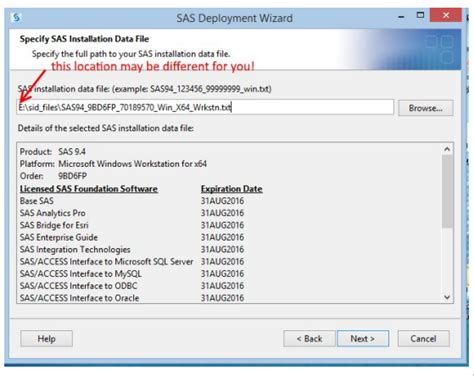 How To Download And Activate Sas Statistics Academic Software Helpcenter