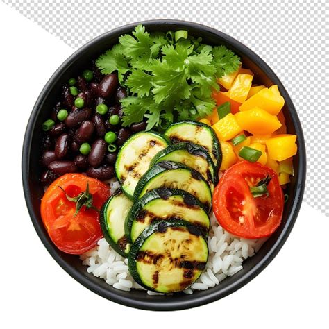 Premium Psd Grilled Vegetable Salad