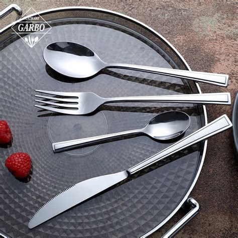 High End Silverware Bulk Flatware Wedding Cutlery Table Dessert