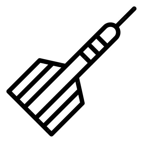 Premium Vector Dart Vector Illustration