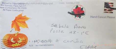 Sabela Baña Mail Art Y Poesia Visual I Received Mail Art Of Diane