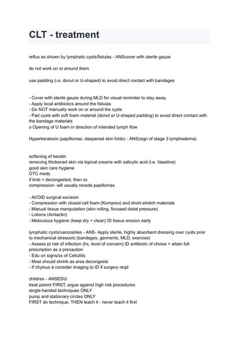 Clt Treatment Questions And Answers A Score Assured 2024 2025 Clt
