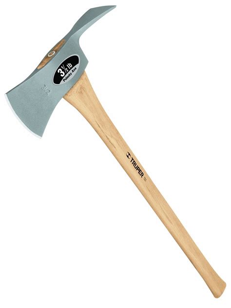 Truper Pulaski Axe Hickory Handle 35 Lb Head 35 In Length Silver