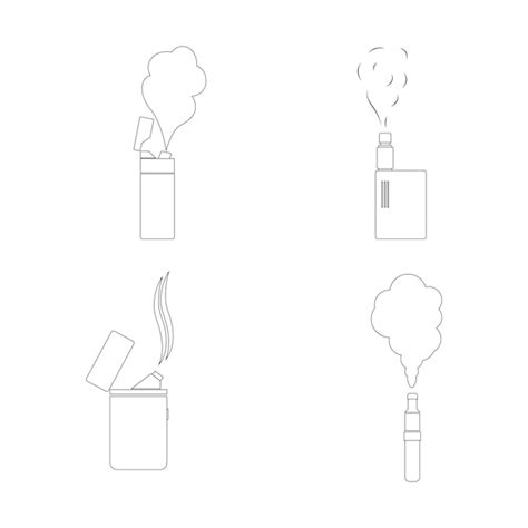 Premium Vector Vaping Icon