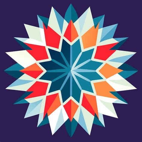 Geometric Elegance Crisp Lines And Sharp Angles Form A Sophisticated Pattern Perfect For Modern