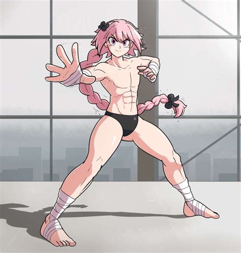 Rule 34 1boy Abs Ambush Trap Astolfo Fate Barefoot Bow Braided
