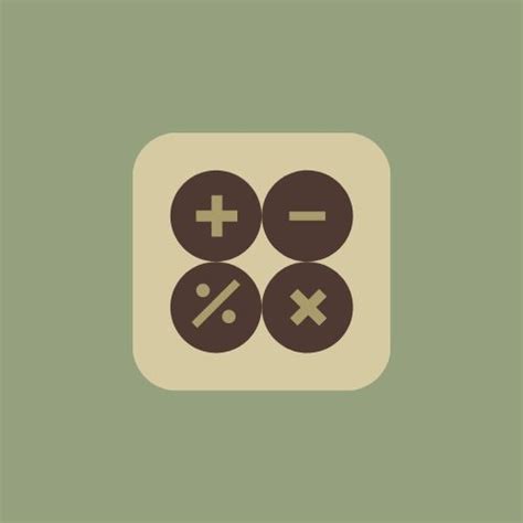 Green Calculator App Icon Wallpaper Iphone Cute Iphone App Design