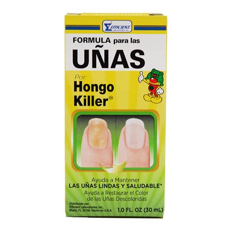Hongo Killer Nails And Toenails Antifungal Liquid Treatment Formula 1 Floz