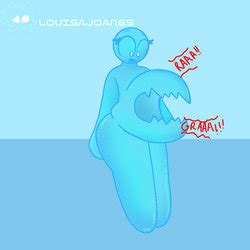 Slime Girl Spank Her Stomach By Louisajoen71 On Deviantart