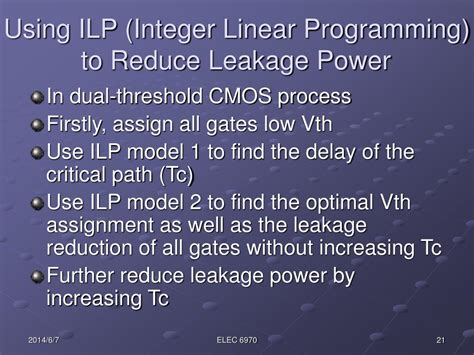 Ppt Leakage Power Reduction Techniques Powerpoint Presentation Free Download Id1434087
