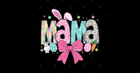 Mama Mini Easter Matching Mama Bunny Easter Day Mama Mini Easter