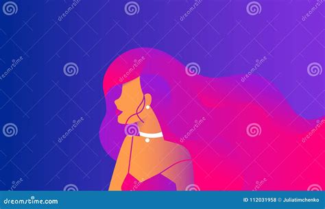 Gradient Modern Design For Website Banner Or Promo Landpage Of Beauty