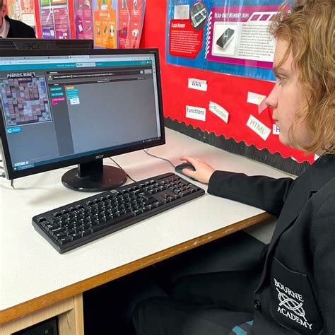 Hour Of Code Celebrated As Part Of Computer Science Education Week Bourne Academy
