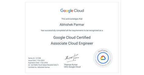 abhishek parmar on linkedin associate cloud engineer abhishek parmar