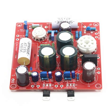Mk2 Ecl82 6x5 Tube Regulated Power Supply Board For L3 Phono Amplifier