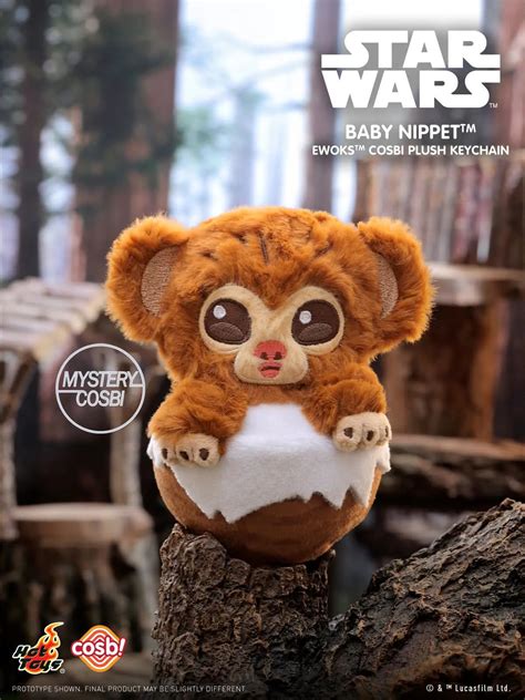 Hot Toys Star Wars Ewoks Cosbi Plush Keychain Collection Series 2