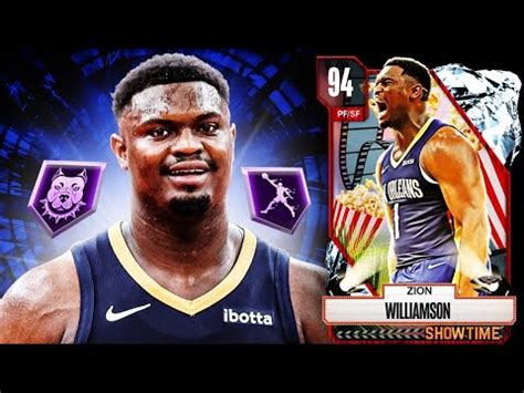 Diamond Zion Williamson Gameplay Zion Is Impressive In Nba 2k24 Myteam Youtube