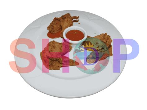 Fried Chicken With Dipping Sauce