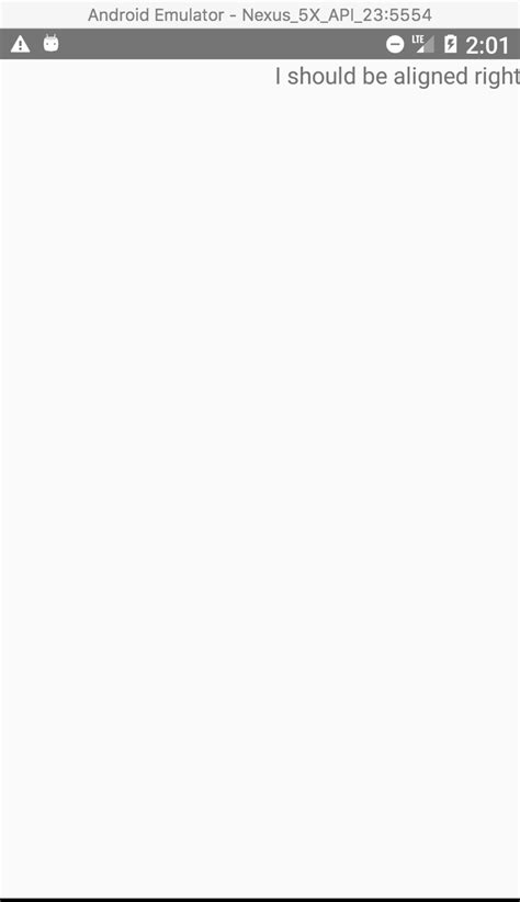 Textalign Does Not Work For Components Wrapped In A View Inside Text