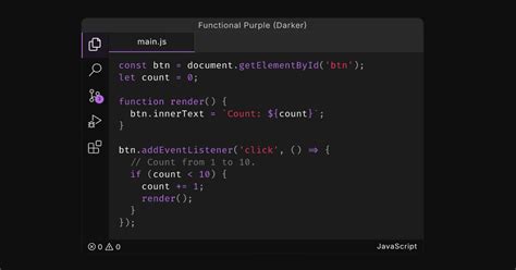 Functional Purple By Josh Davies Vs Code Themes