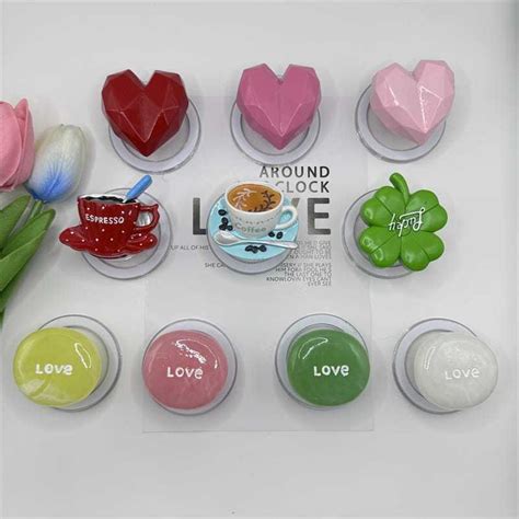 Jual The New Popsocket Love Phone Holder Cute Girl Coffe Tea Shopee Indonesia