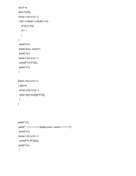 Finite Element Method Fem Coding Using C Programming Pdf