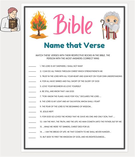 Free Printable Bible Games For Adults