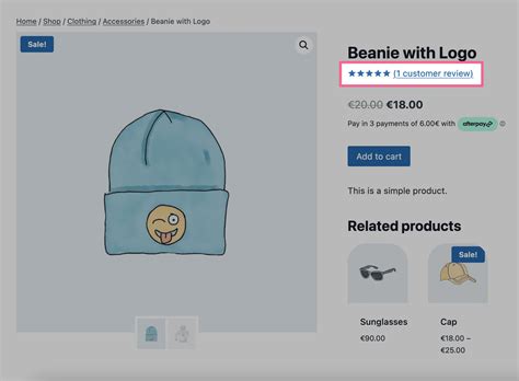 woo template block product rating kadence wp documentation