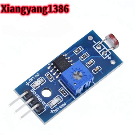 Photosensitive Brightness Resistance Sensor Module Light Intensity Detect New For Arduino