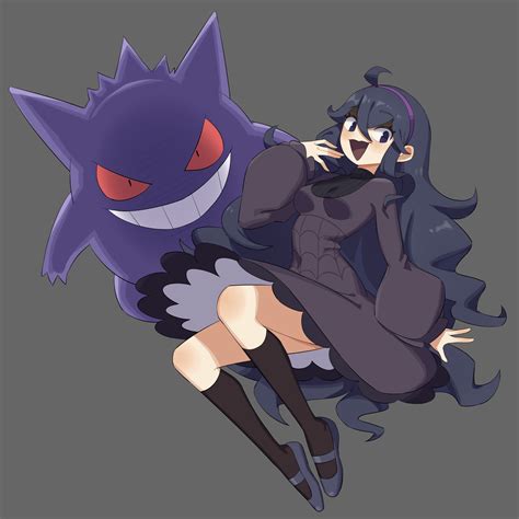 Hex Maniac And Gengar Pokemon And 1 More Drawn By Flowers Imh Danbooru